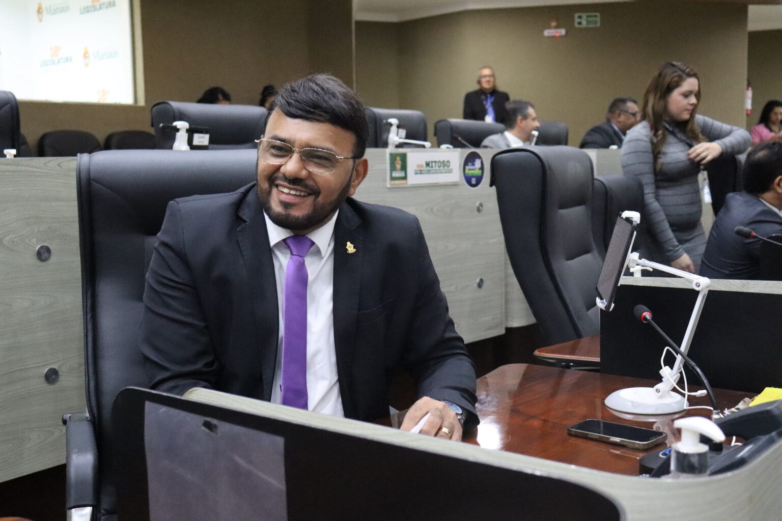 Everton Assis destaca o 'Agosto Lilás', mês alusivo de combate à violência contra a mulher ...